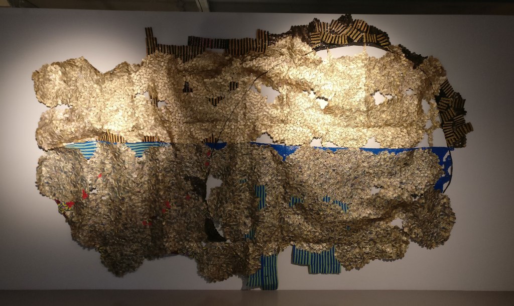 An El Anatsui exhibition – Brain & Guts