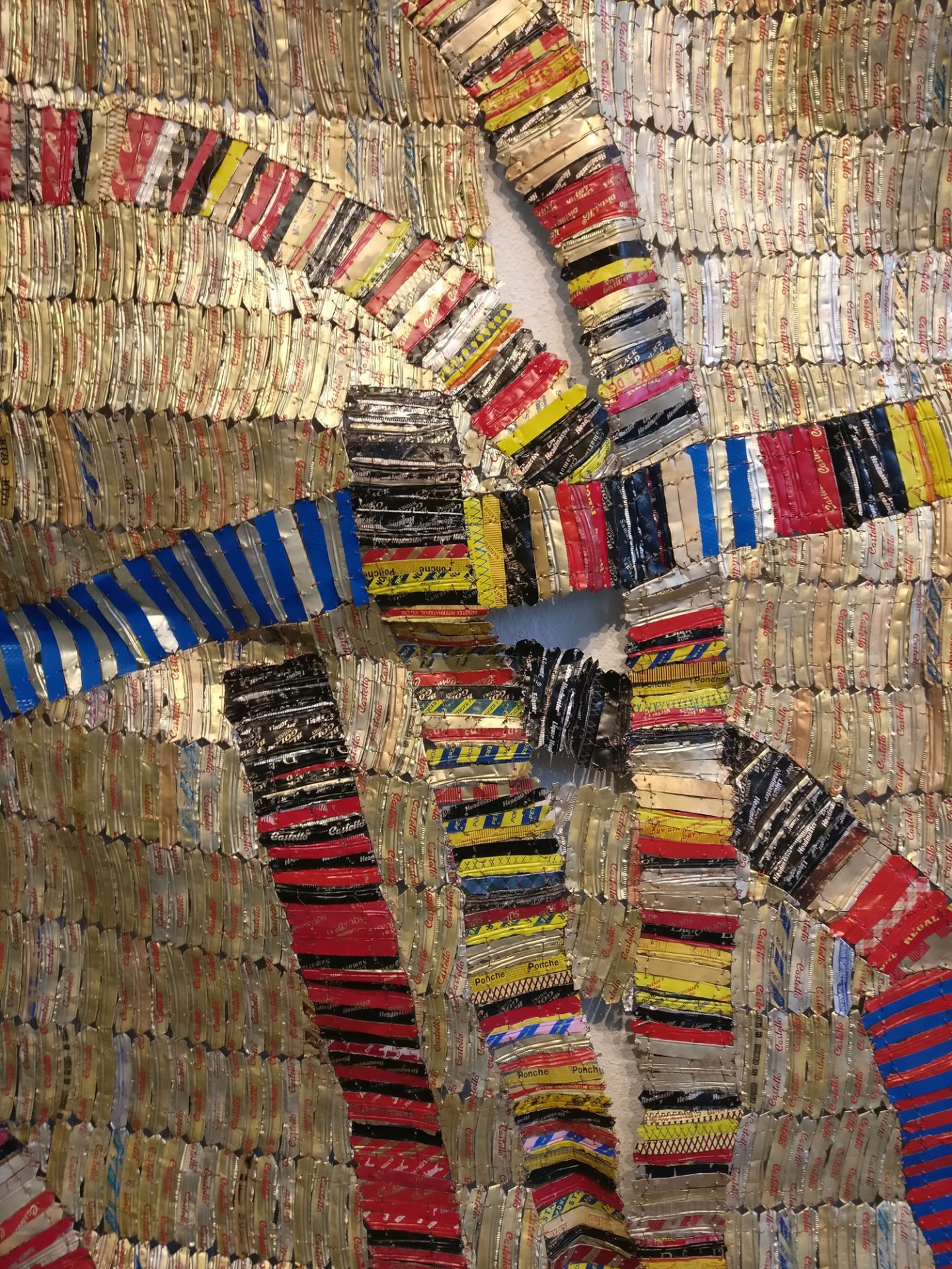 An El Anatsui exhibition – Brain & Guts